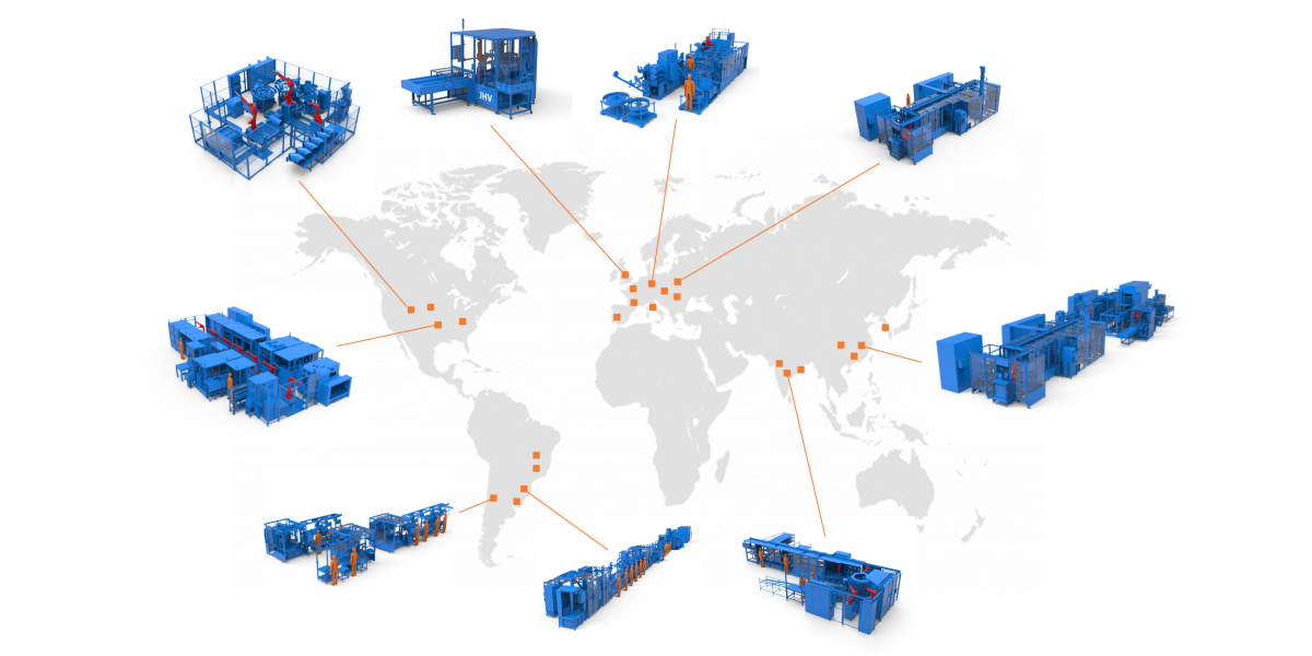 Industrial automation and complete solutions for production - JHV